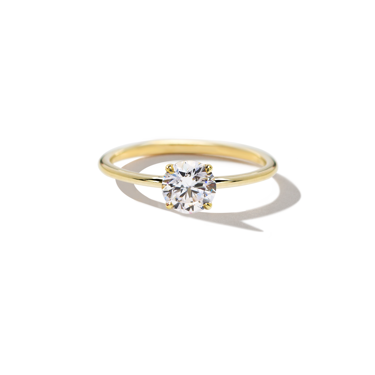diamond simple ring