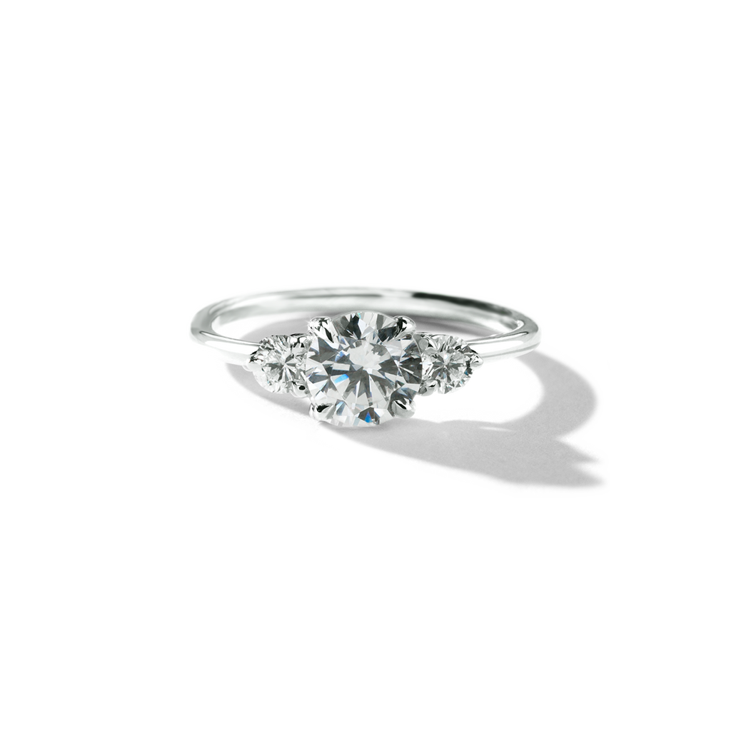 3 Diamond Engagement Ring – ILA