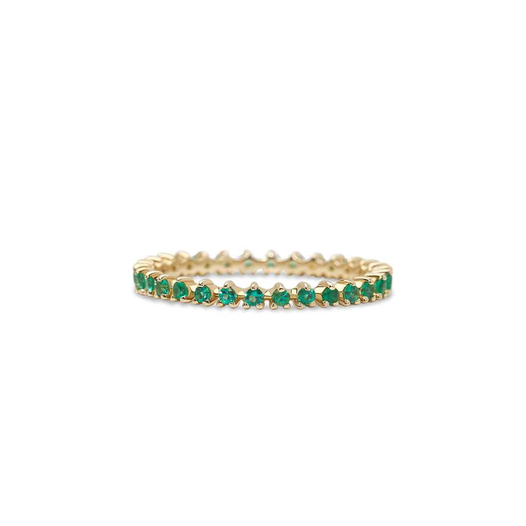 Reed Emerald Ring Eternity Band – ILA
